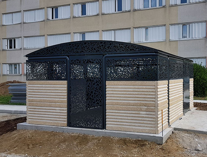 Local de stockage béton : triparc Prestige